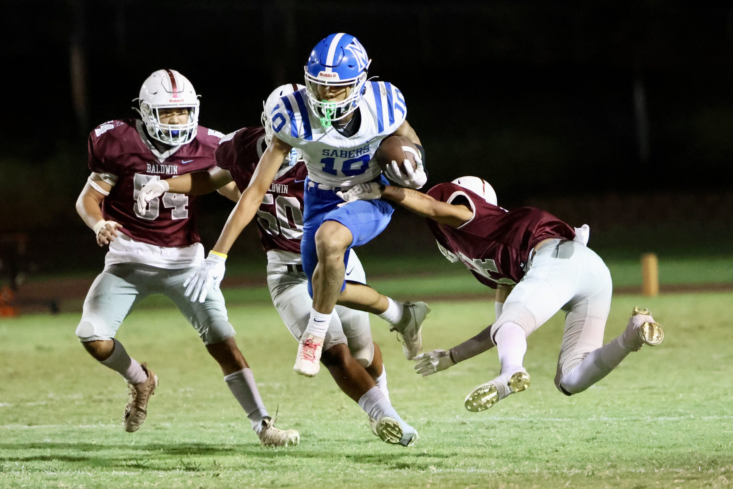 MIL Football Roundup: Baldwin downs the Sabers 35-13 at War Memorial ...